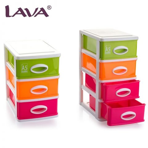 LAVA Mini Drawer 4 Tier - Xtrasim Marketing Sdn Bhd